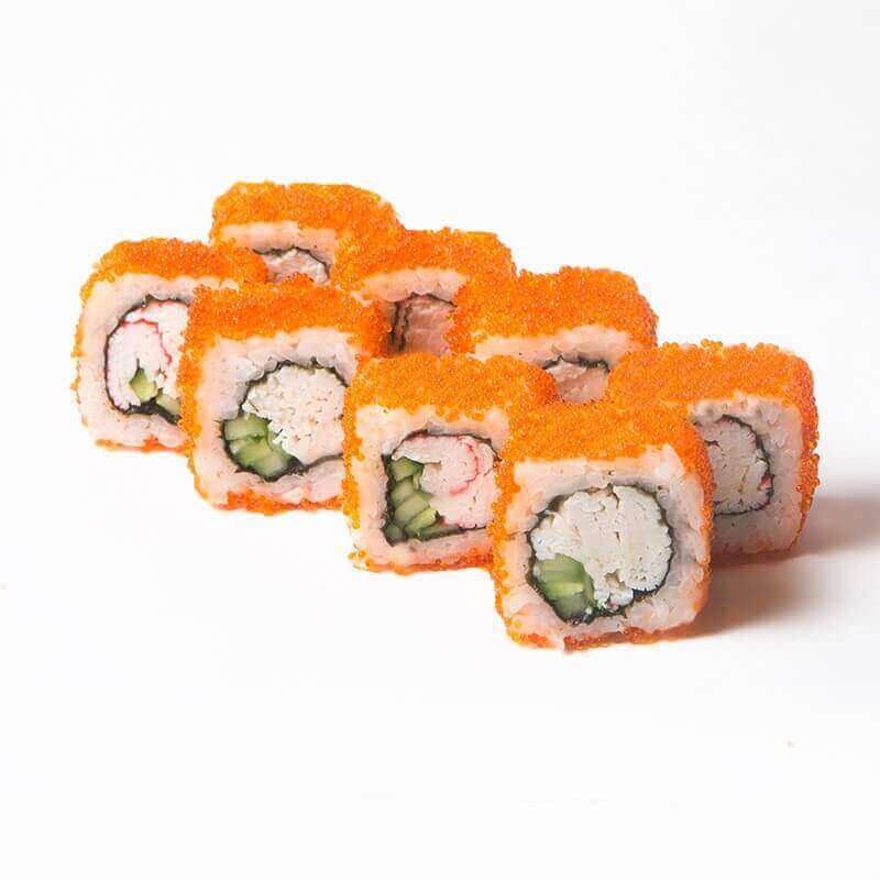 California Crab Sushi Roll • Bakenroll.az